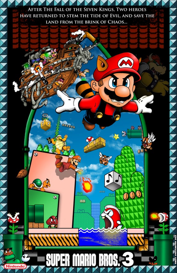 Super Mario Bros. 3 Poster