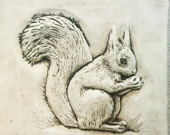 Bas relief tile | Etsy