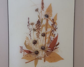 Pressed flower art | Etsy