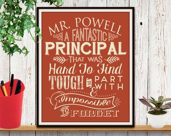 School Principal Poster Principals Are Acronym Art School