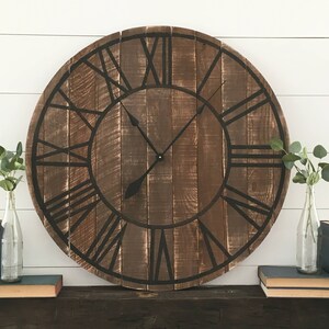 Farmhouse clock | Etsy