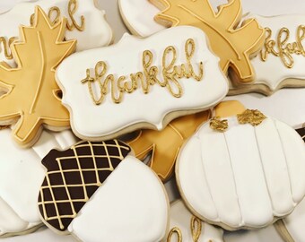 Thanksgiving cookies | Etsy