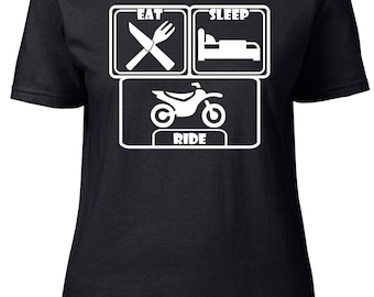 Motorcycle Eat Sleep Ride Repeat Key Chain Engraved