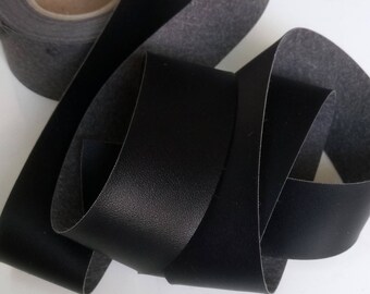 Faux leather ribbon | Etsy
