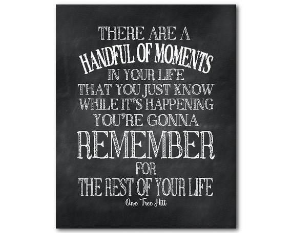 There are a handful of moments in your life you're gonna