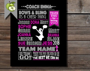 Cheerleading coach | Etsy