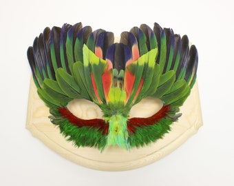 Parrot mask | Etsy