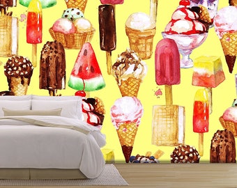 Ice cream wallpaper | Etsy