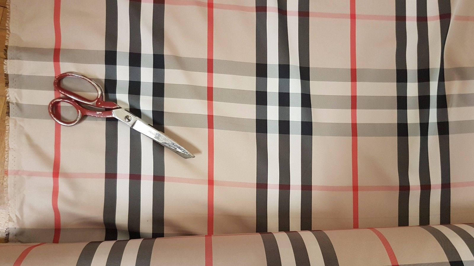 Burberry Fabric Material genuine trench coat Nova check fabric