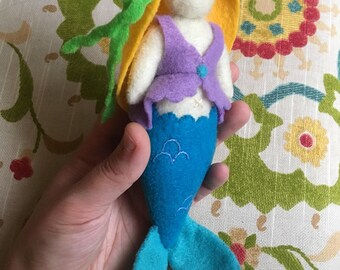 Felt mermaid | Etsy