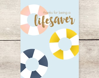 You are a lifesaver | Etsy