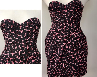 Heart print dress | Etsy