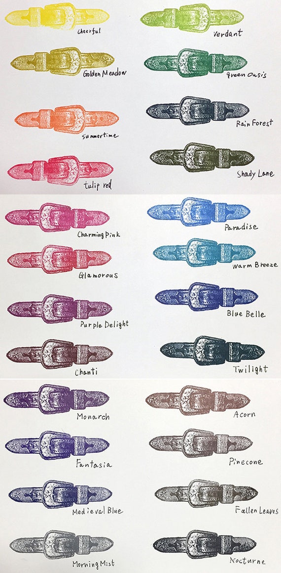 Tsukineko VersaFine Clair Pigment Ink Pads / 12 Bright Colors & 12 Dark ...