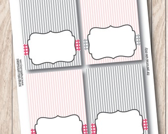 Blank food labels | Etsy