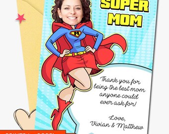 Superhero mom | Etsy