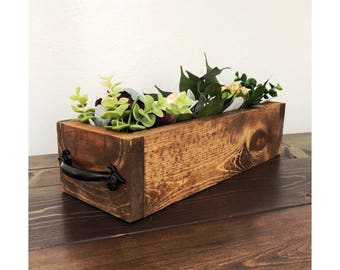 Rustic wooden box | Etsy