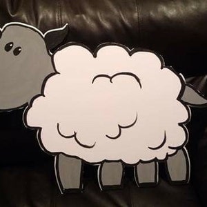 Sheep cutouts | Etsy