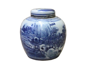 Chinese ginger jar | Etsy