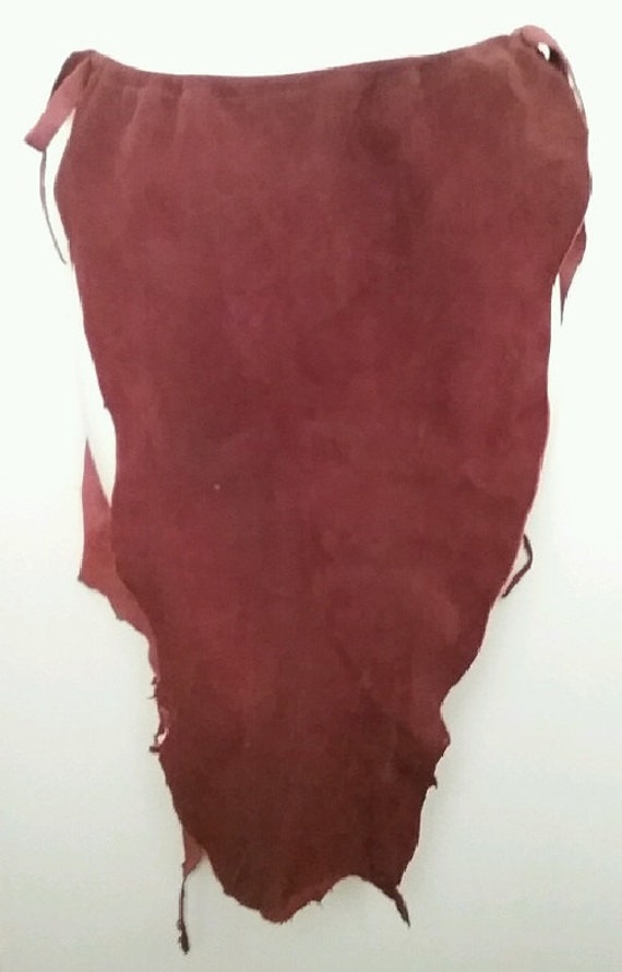 Authentic Leather Loincloth Festival Deerskin Uniicon