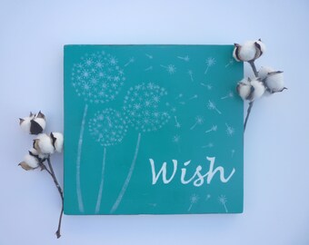 Dandelion sign | Etsy