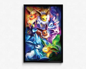 Eevee poster | Etsy