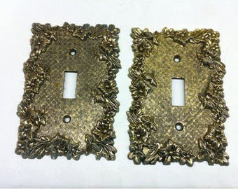 Brass switch plates | Etsy