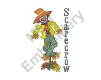Scarecrow embroidery | Etsy