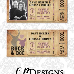 Stag tickets | Etsy