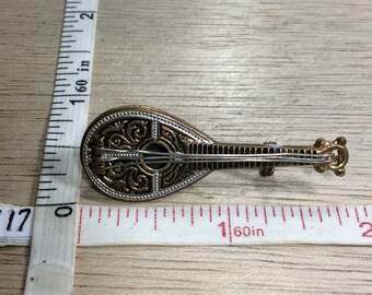 Mandolin brooch | Etsy