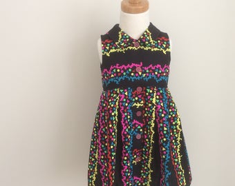 Rebel Girl Party Dress PDF Sewing Pattern girls pleated