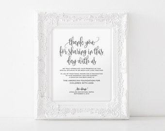 Donation card | Etsy