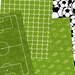 Soccer digital paper grass paper sports world cup background