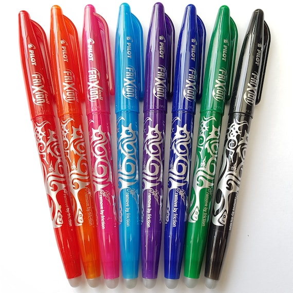 8 x Pilot friXion stylo effaçable 07 mm Rollerball écrire