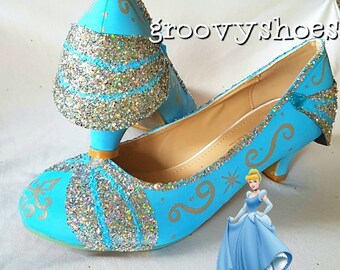 NEW Cinderella 2015 Glass Slippers FOR GIRLS with