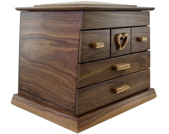 Secret compartments jewelry box | Etsy