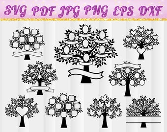 Family tree svg | Etsy