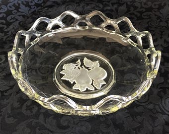 Lace edge bowl | Etsy