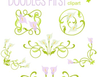 Corner clipart | Etsy