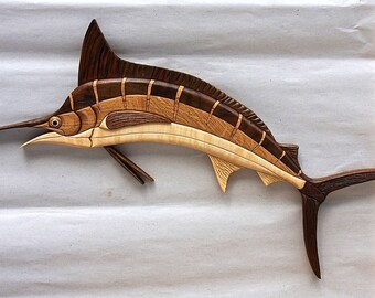 Intarsia art | Etsy