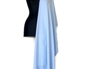 Light blue shawl | Etsy