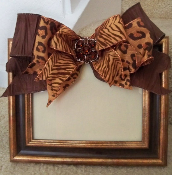 Animal Print Emblessished Photo Frame