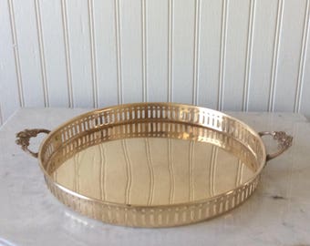 Vintage serving tray | Etsy