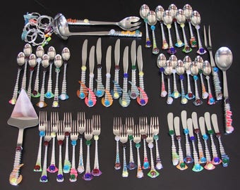 Silverware wraps | Etsy