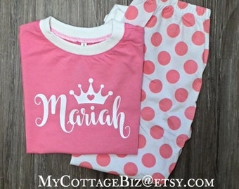 Personalized pajamas | Etsy
