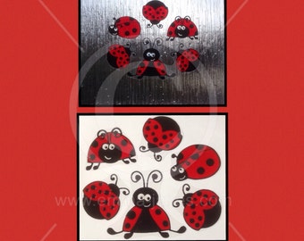 Ladybug suncatcher | Etsy