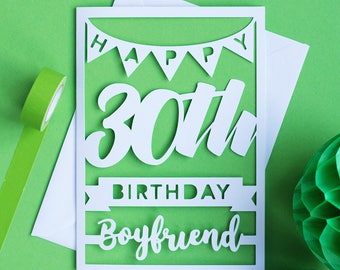 30th birthday card | Etsy