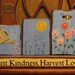 Plant Kindness Harvest Love Spring Sign Word Blocks