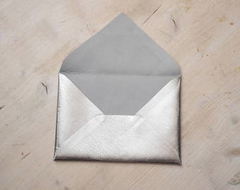 Leather envelope | Etsy