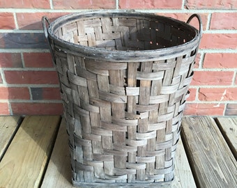 Primitive basket | Etsy