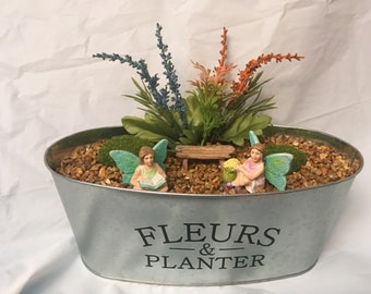 Fairy garden planter | Etsy